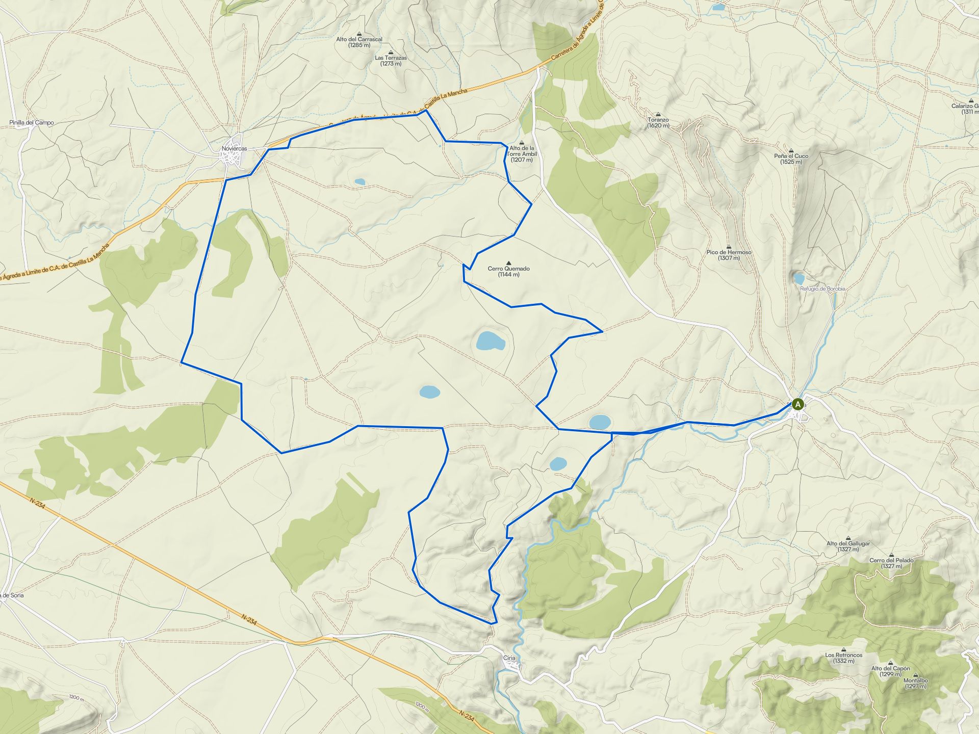 Percursos de MTB imperdíveis ao redor de Campo De Gomara | komoot